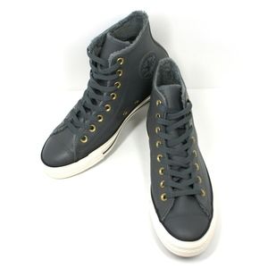 Converse | Shoes | Converse Chuck Taylor All Star Hi Tops Fur Lined ...